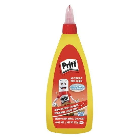 GOMA BLANCA PRITT 225G 7.936ONZ (12)