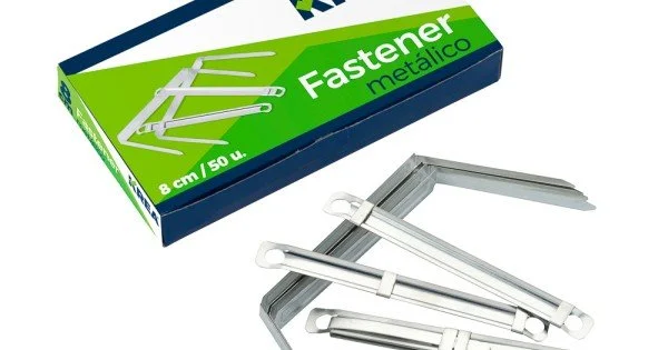 FASTENER METALICO KREA CAJA CON 50 UNIDADES (10X10)