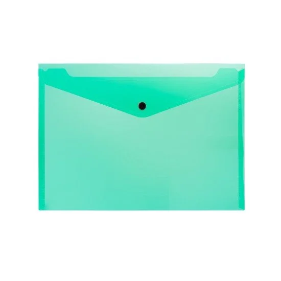 SOBRE PLASTICO BEAUTONE BROCHE CTA 3404-3 VERDE (10X12)