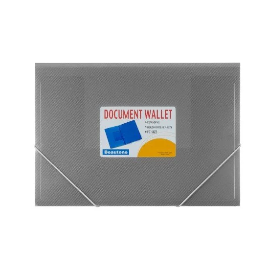 FOLDER BEAUTONE ESPAÑOL OFICIO 48794 METALIC PLATA (5X24)