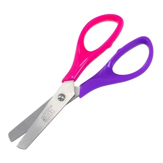 TIJERA ESCOLAR FAST DE 5" BICOLOR (20X24)