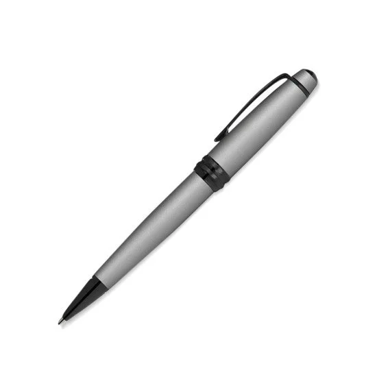 Bolígrafo gris mate Bailey Cross elegante | Platino Guatemala